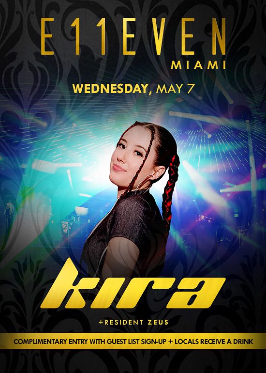 KIRA Tickets at E11EVEN Miami in Miami by 11 Miami | Tixr