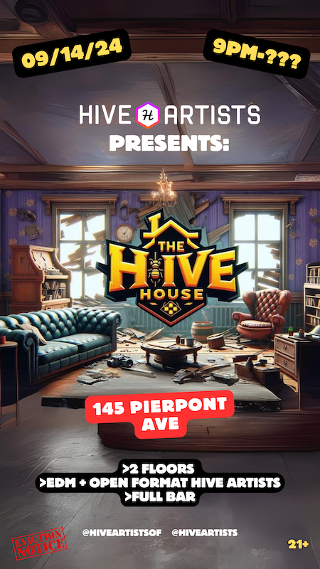 THE HIVE HOUSE at PROJECT PIERPONT Tickets at PROJECT PIERPONT in Salt Lake City by Z-Project ...