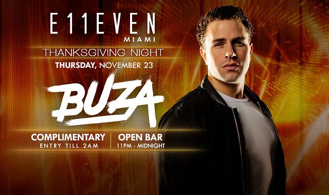 BUZA Tickets at E11EVEN Miami in Miami by 11 Miami | Tixr
