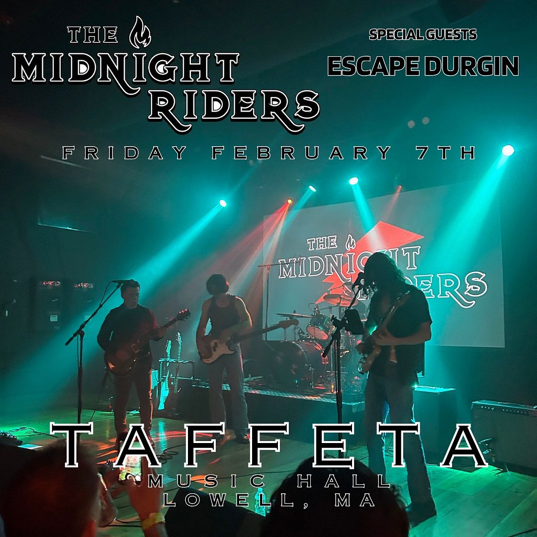 The Midnight Riders Tickets at Taffeta Music Hall in Lowell by Taffeta ...