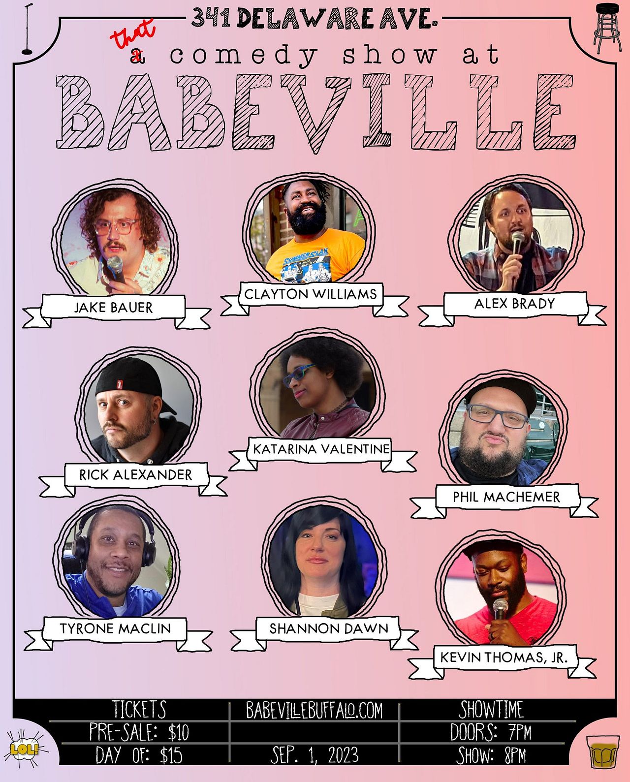 That Comedy Show at Babeville Tickets at The 9th Ward in Buffalo by ...