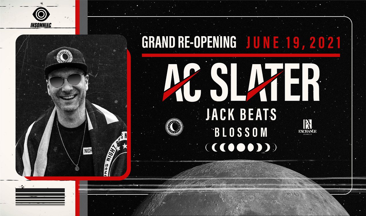 AC Slater Tickets at Exchange LA in Los Angeles by Exchange LA | Tixr