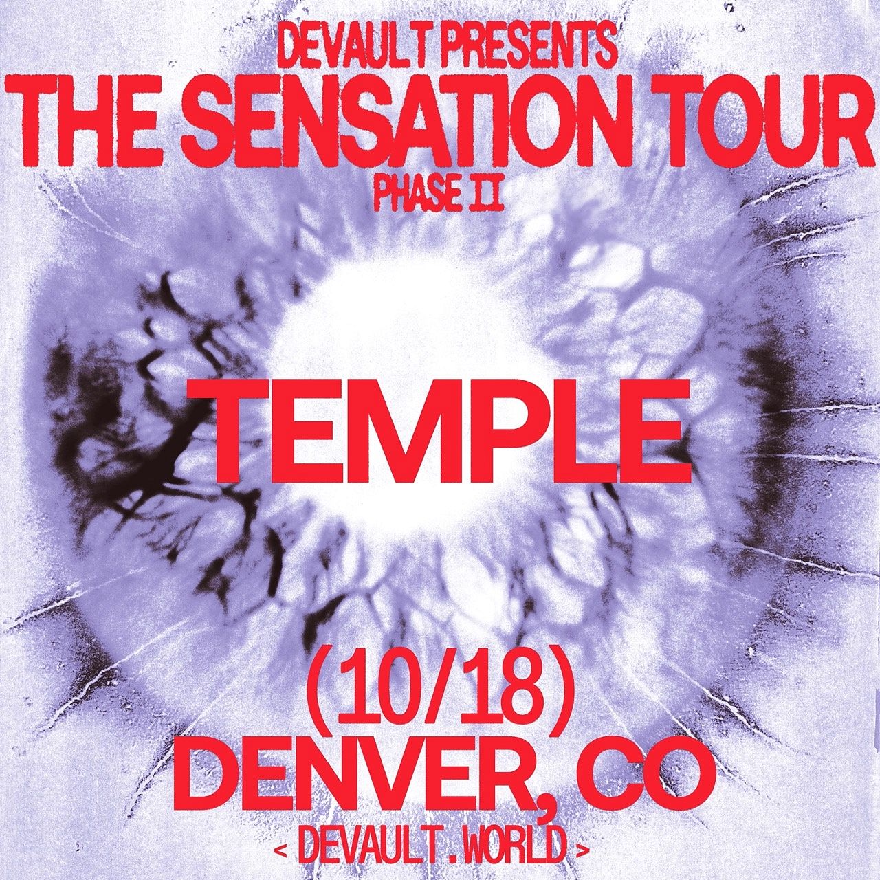 Devault Presents: SENSATION TOUR 2.0 Tickets at Temple Nightclub in ...
