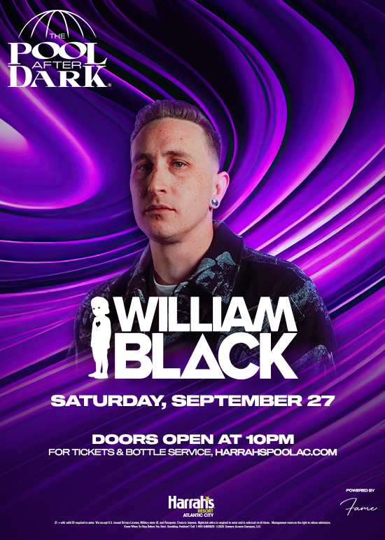 WILLIAM BLACK at The Pool After Dark Tickets at The Pool After Dark in ...