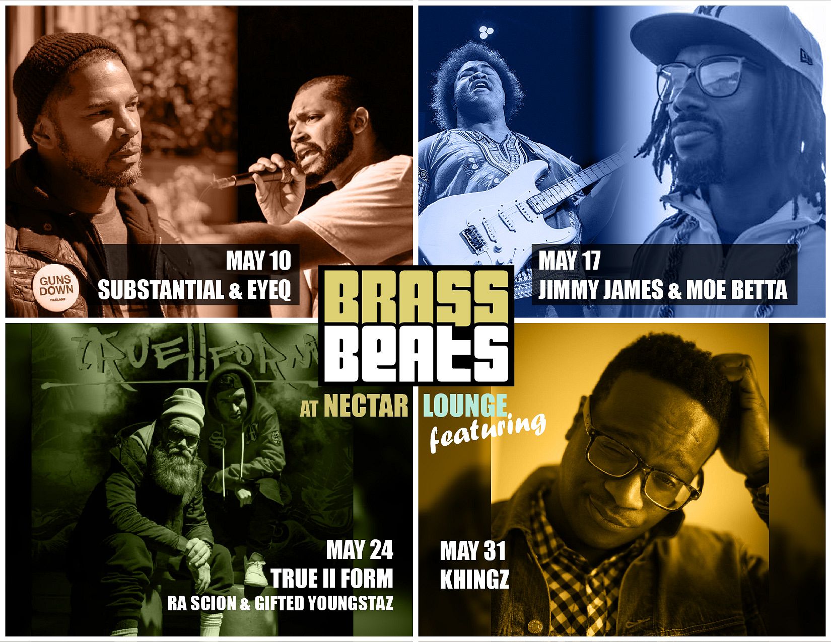 Brass Beats (Hip Hop Residency) featuring Jimmy James & Moe Betta ...