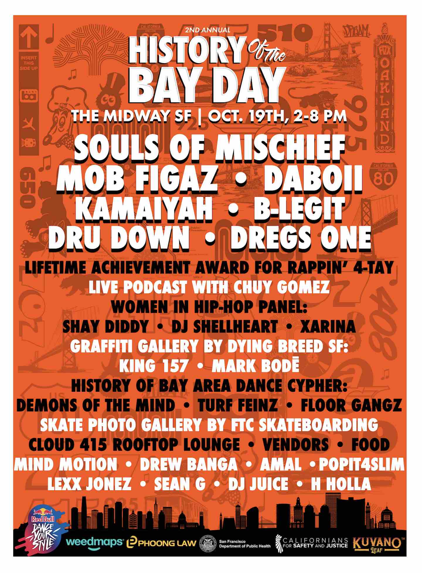 History of the Bay Day - Souls of Mischief, Mob Figaz, Kamaiyah & More ...