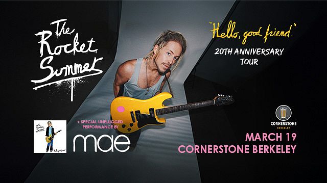 The Rocket Summer - "Hello, good friend." 20th Anniversary Tour with ...