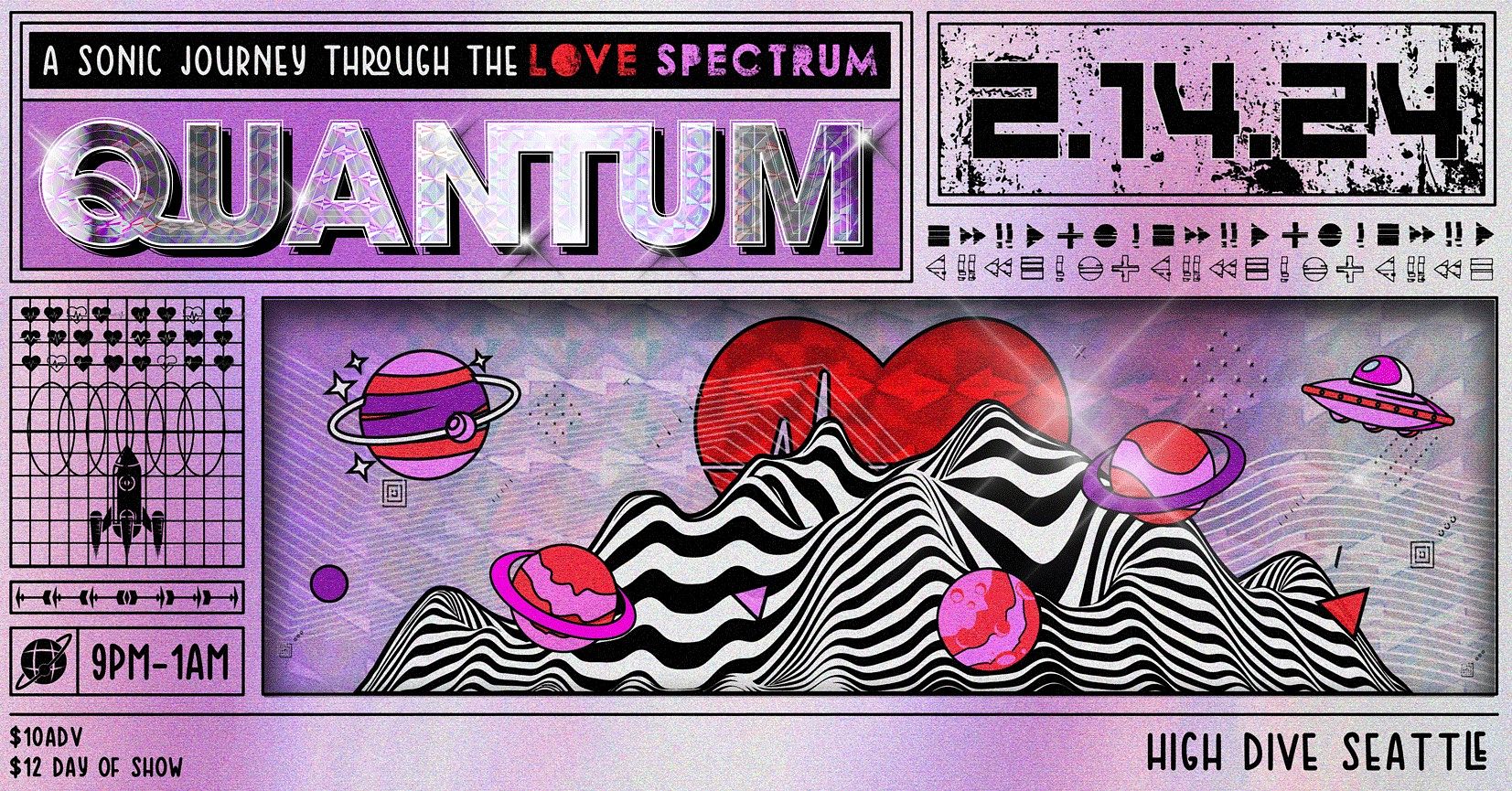Quantum: A Sonic Exploration of the Love Spectrum Tickets at High Dive ...
