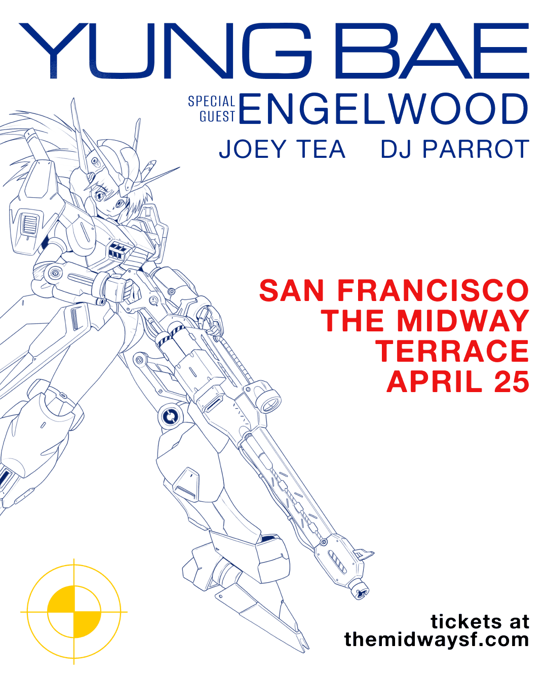 Yung Bae Tickets at The Midway in San Francisco by The Midway SF | Tixr