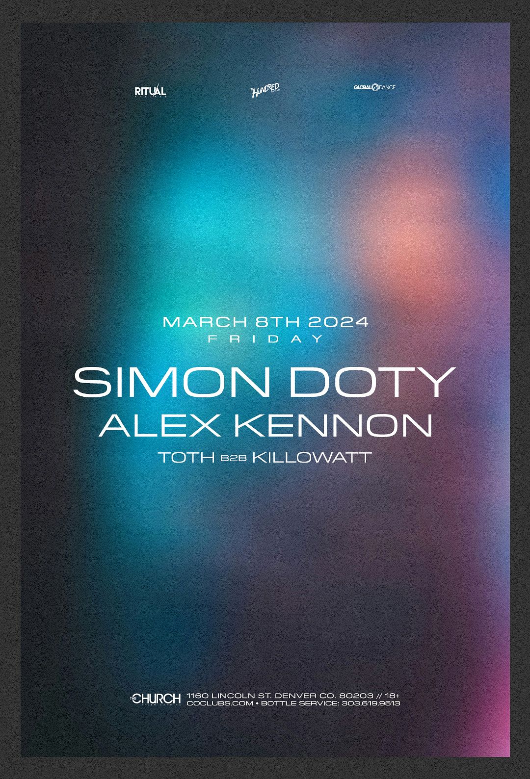 Simon Doty + Alex Kennon Tickets at The Church Nightclub in Denver by ...