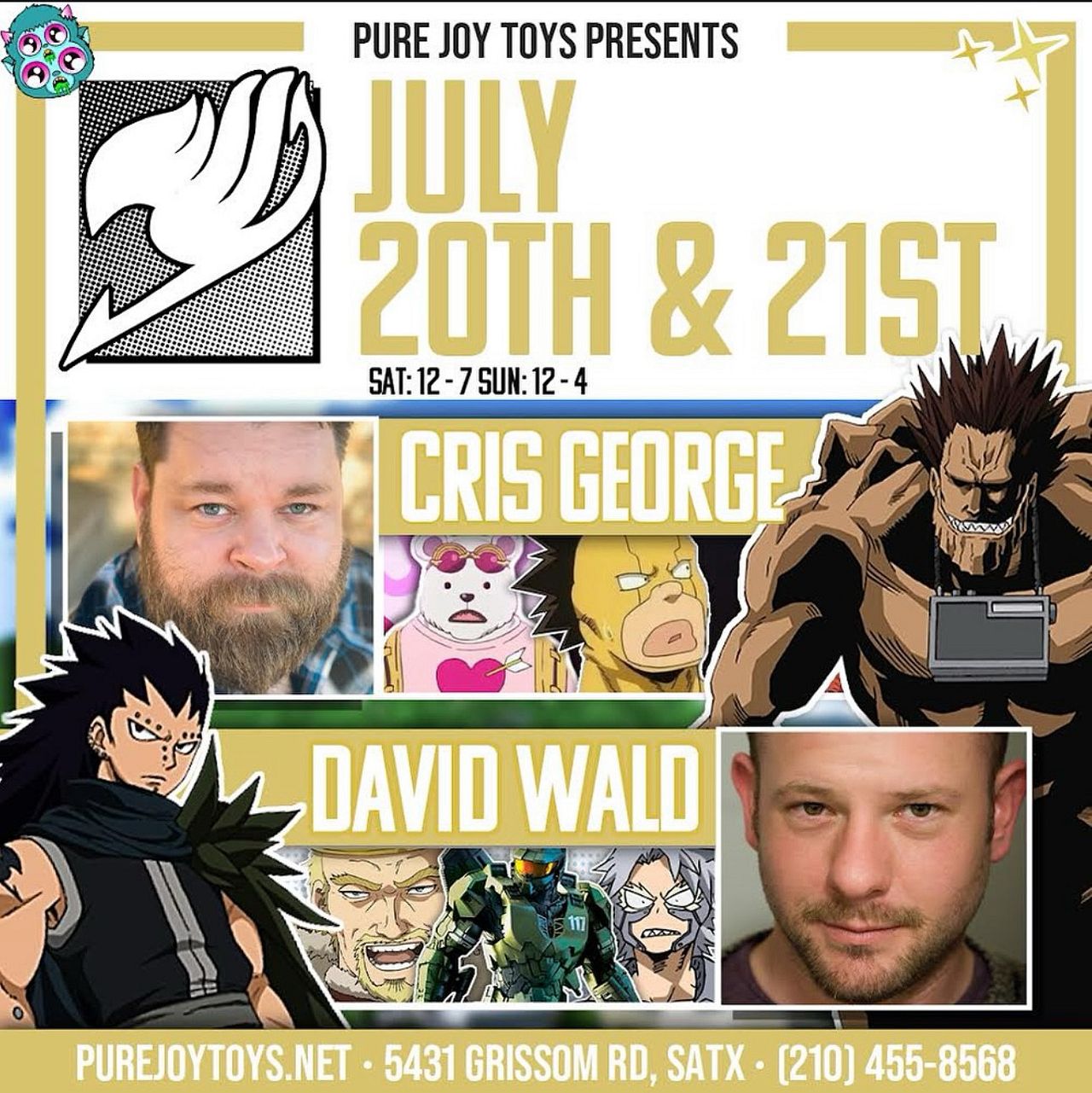 David Wald & Cris George Signing Tickets at PURE JOY TOYS in San ...