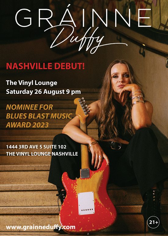 GRAINNE DUFFY with support from Paul Sherry Tickets at The Vinyl Lounge ...