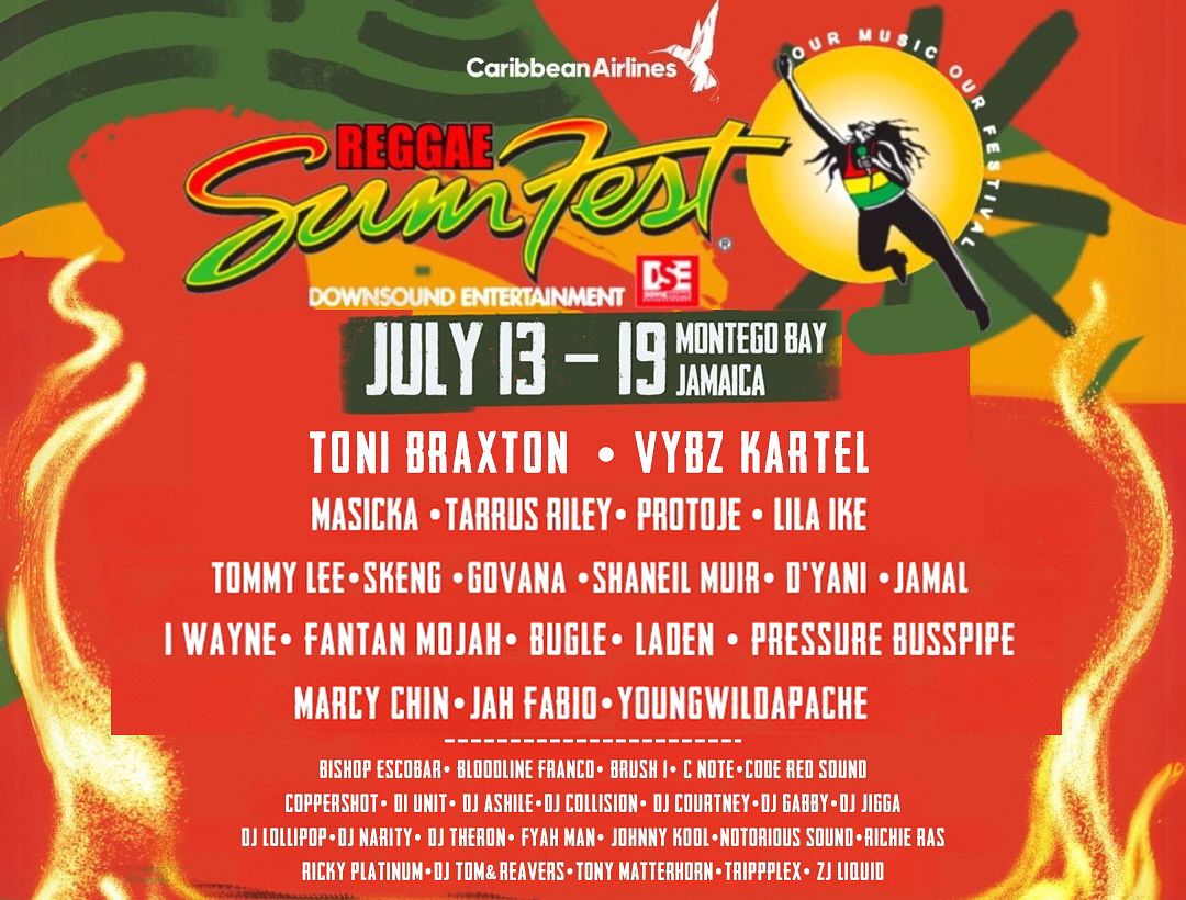 REGGAE SUMFEST 2025 Tickets at Montego Bay, Jamaica by Sumfest ...