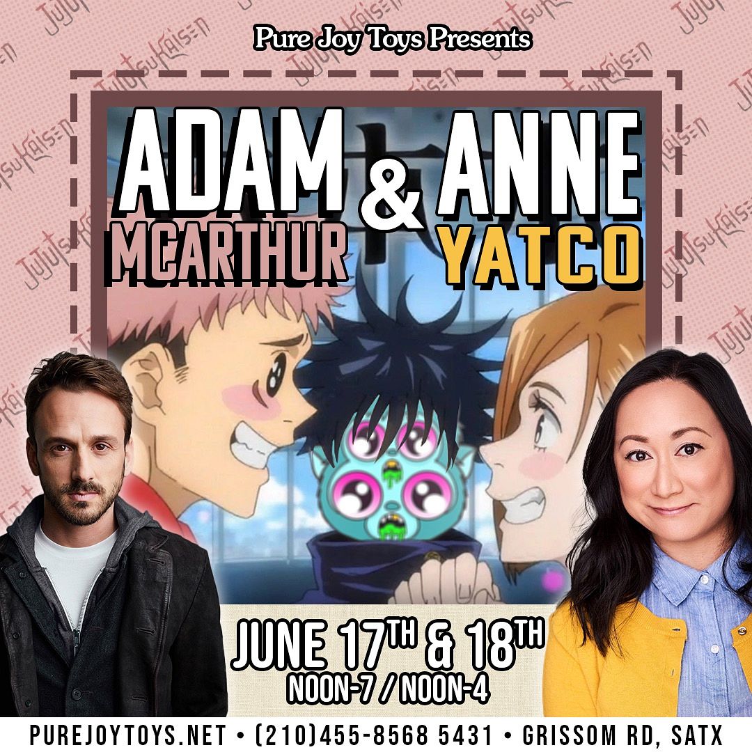 Adam McArthur & Anne Yatco Meet & Greet Tickets at PURE JOY TOYS in San ...