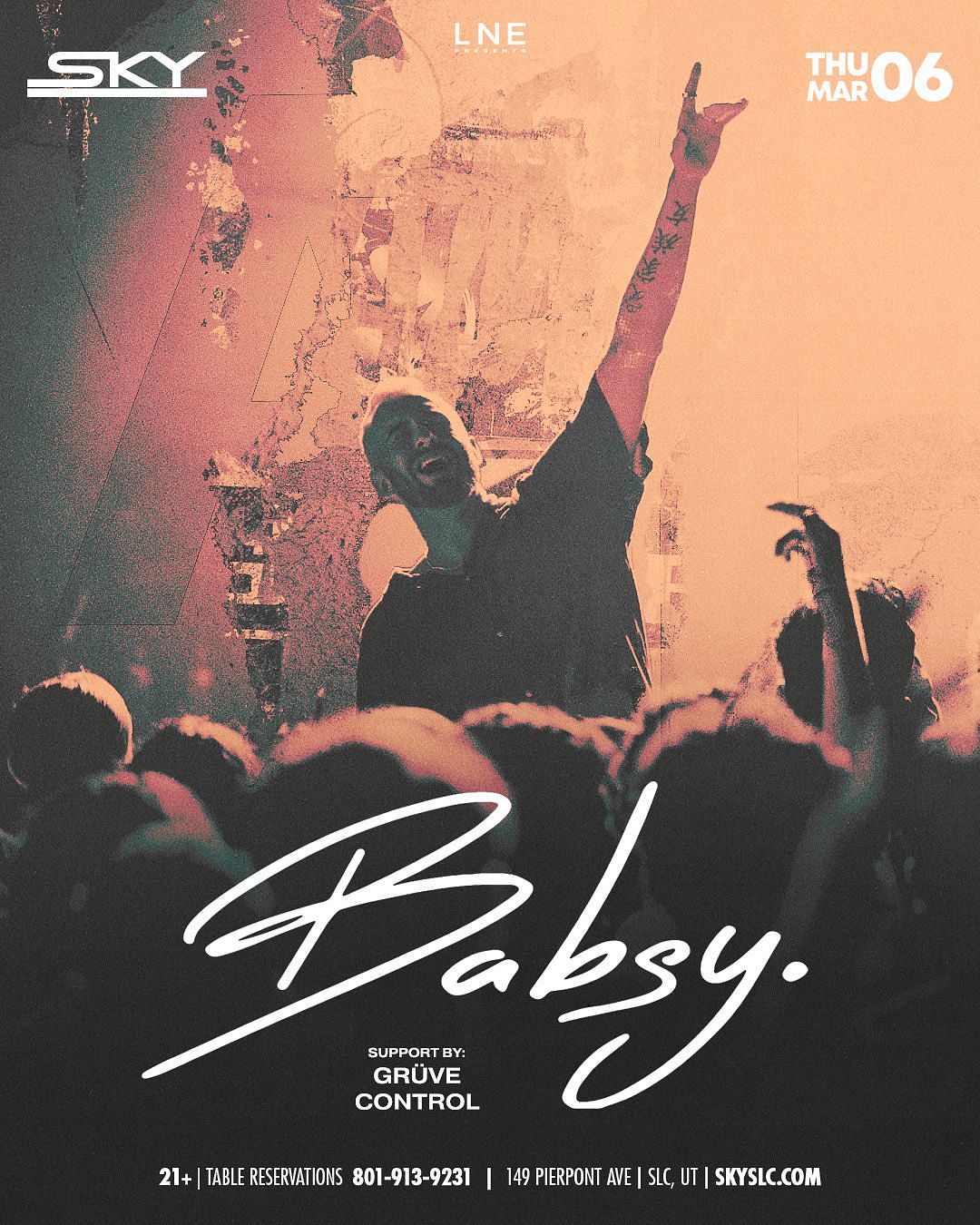 BABSY. at SKY Tickets at Sky SLC in Salt Lake City by SKY SLC | Tixr