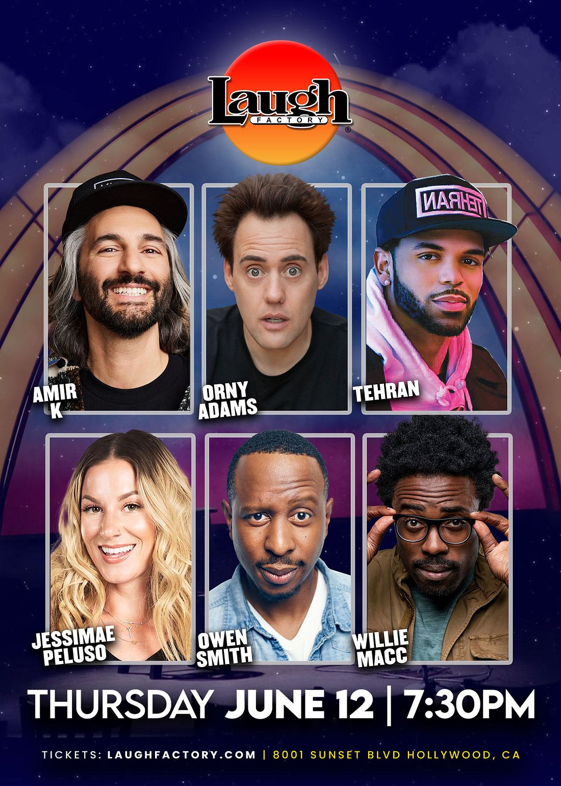 Thursday All-Star Comedy Tickets at Laugh Factory Hollywood in Los ...