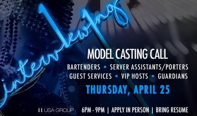 Model Casting Call Tickets At E11even Miami In Miami By 11 Miami Tixr 