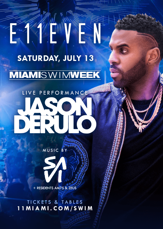 Jason Derulo Tickets at E11EVEN Miami in Miami by 11 Miami | Tixr