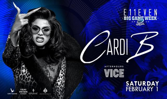 Cardi B Tickets at E11EVEN Miami in Miami by 11 Miami | Tixr