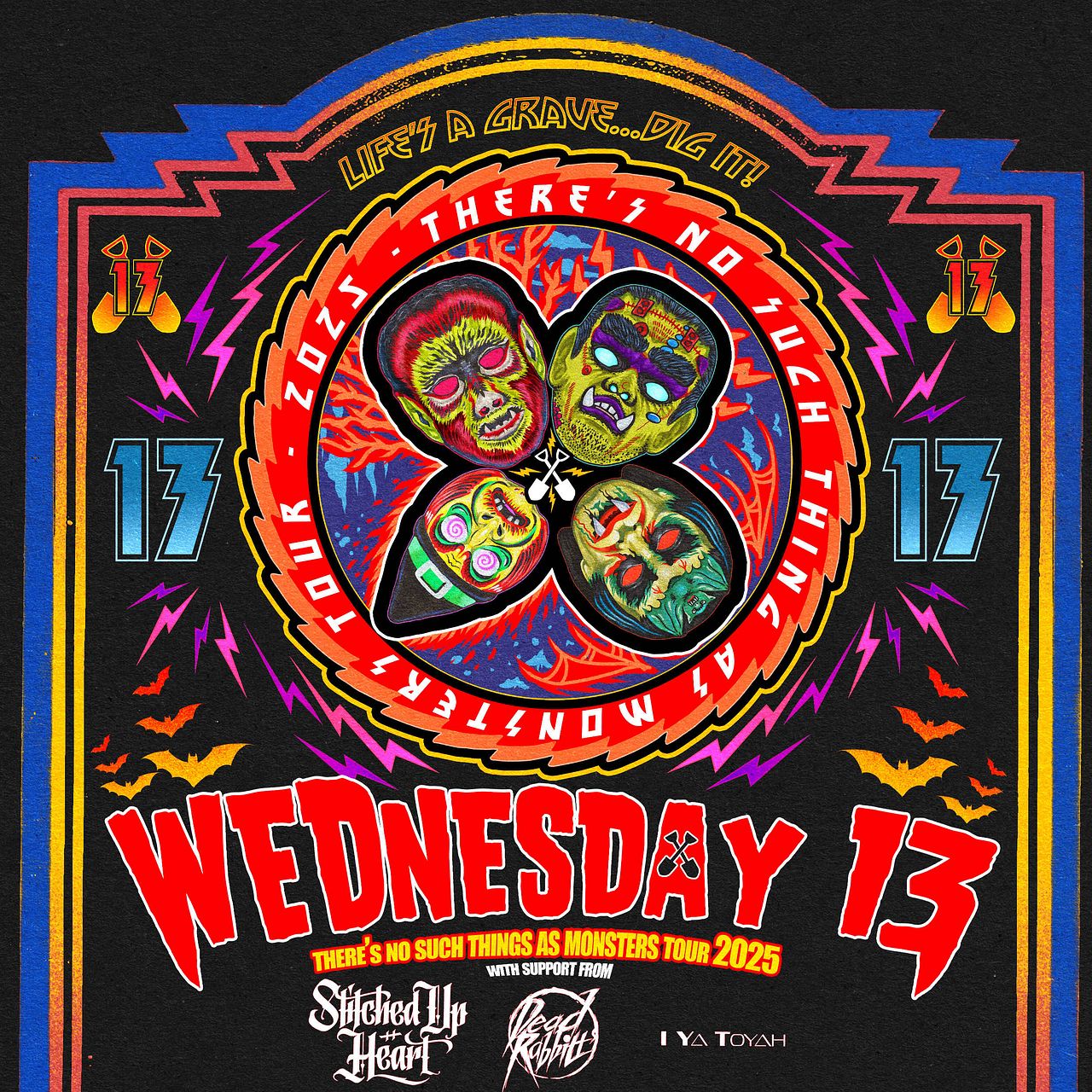 Wednesday 13 Tickets at Bossanova Ballroom in Portland by Bossanova ...