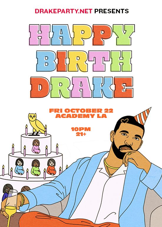 Drake Tribute Party Tickets at Academy Nightclub in Los Angeles by ...
