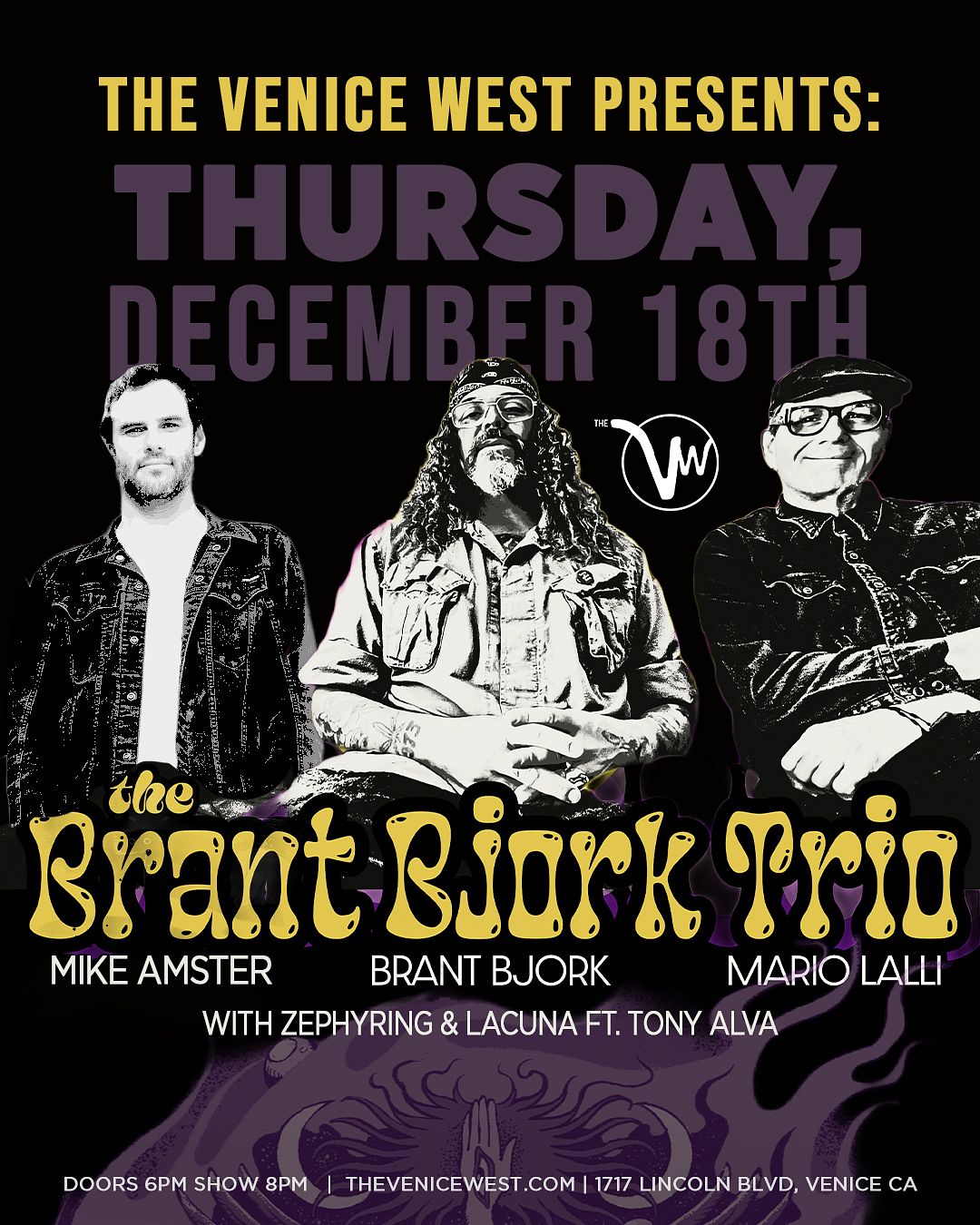 Brant Bjork Trio w/ Zephyring & Lacuna (ft. Tony Alva & Ray Barbee ...