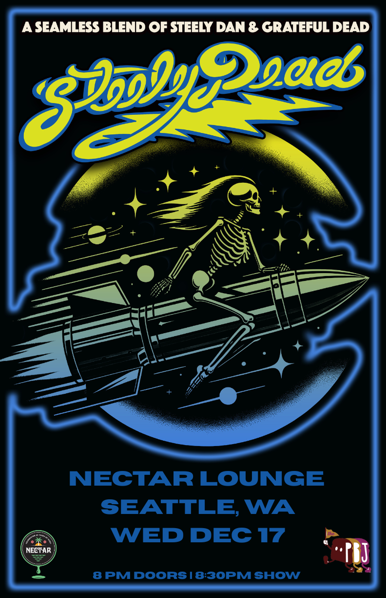 "an evening with" STEELY DEAD (2 sets) Tickets at Nectar Lounge in Seattle by Nectar Lounge | Tixr