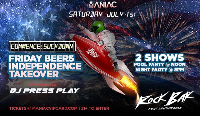 Rock Bar Day Club - Friday Beers & DJ Press Play Tickets at Rock Bar in ...