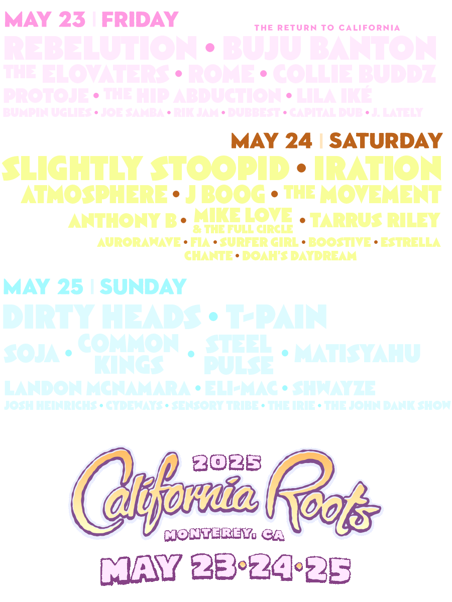 California Roots Music & Arts Festival 2025 Tickets at Monterey County ...