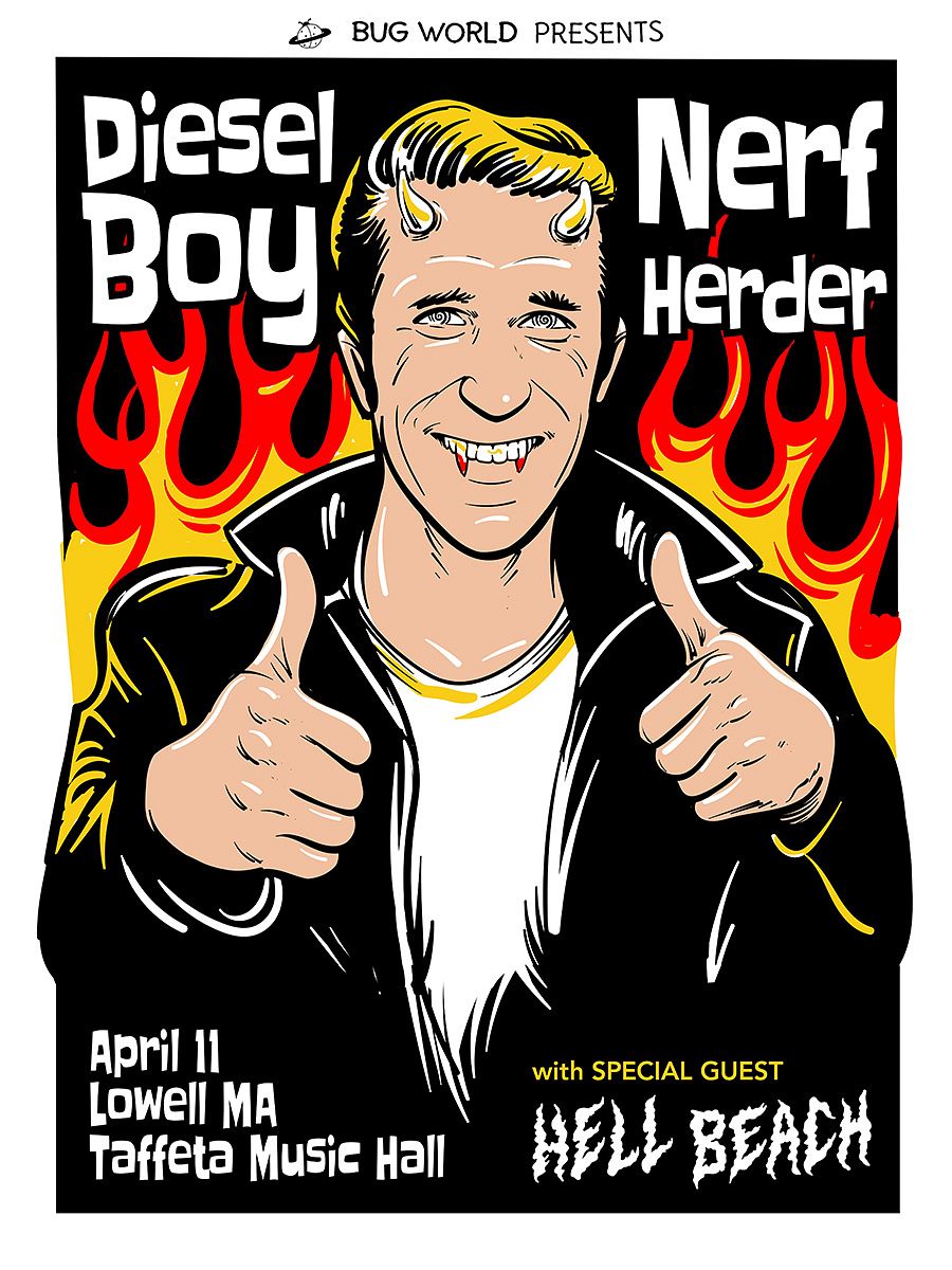 Nerf Herder | Diesel Boy Tickets at Taffeta Music Hall in Lowell by Taffeta Music Hall | Tixr