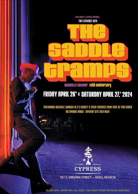 Night 1: Two Nights With The Saddle Tramps Tickets at Cypress Reno in ...