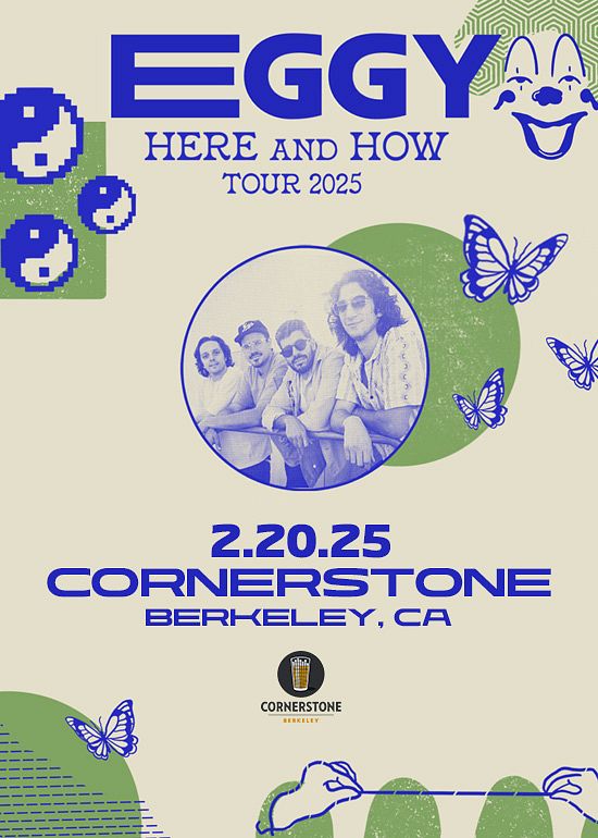 Eggy: Here and How Tour Tickets at Cornerstone in Berkeley by ...