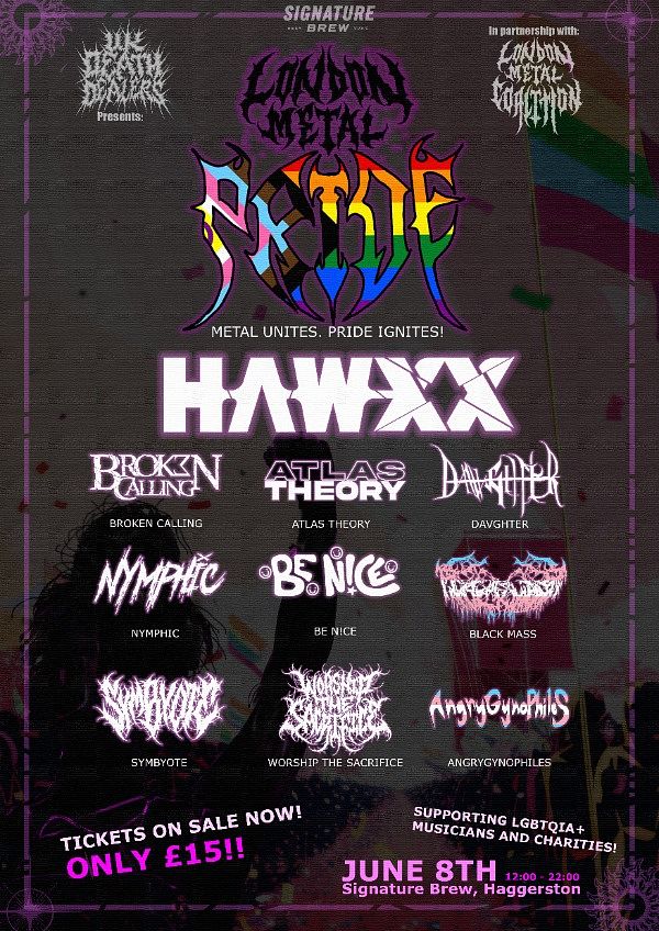 London Metal Pride 2025 Tickets at Signature Brew Haggerston in ...