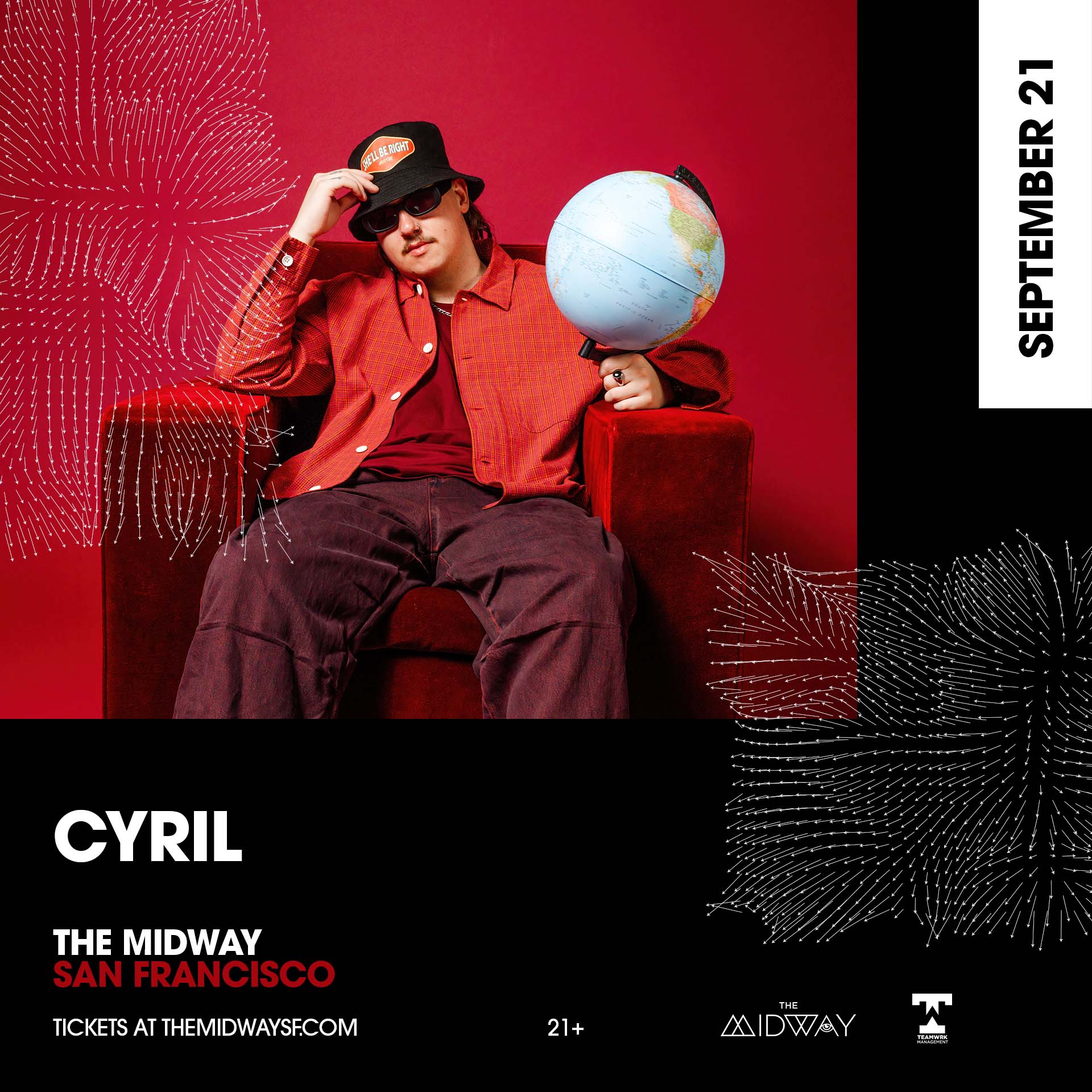 CYRIL Tickets at The Midway in San Francisco by The Midway SF | Tixr