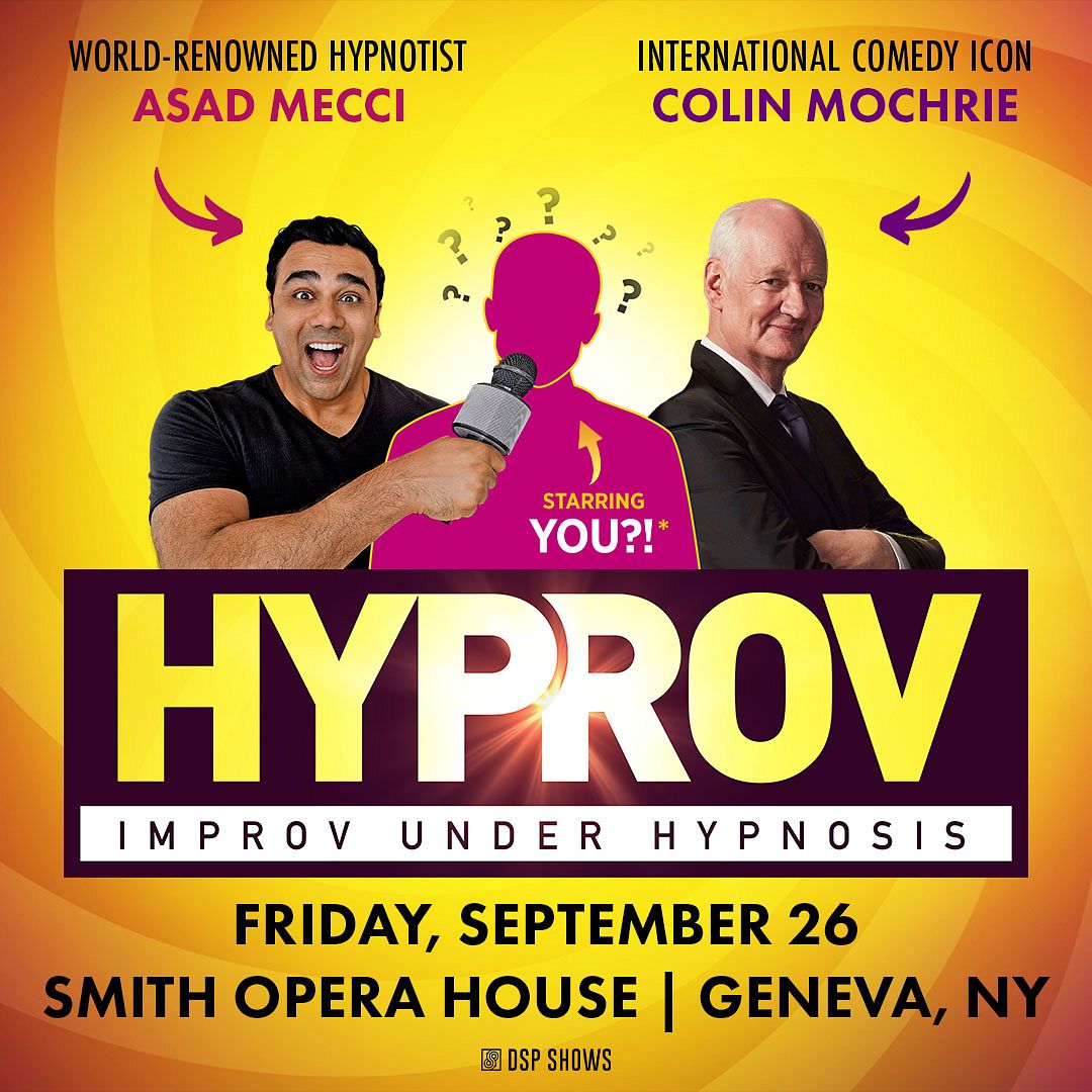 HYPROV: Improv under Hypnosis Starring Colin Mochrie & Asad Mecci ...