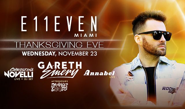 GARETH EMERY Tickets at E11EVEN Miami in Miami by 11 Miami | Tixr