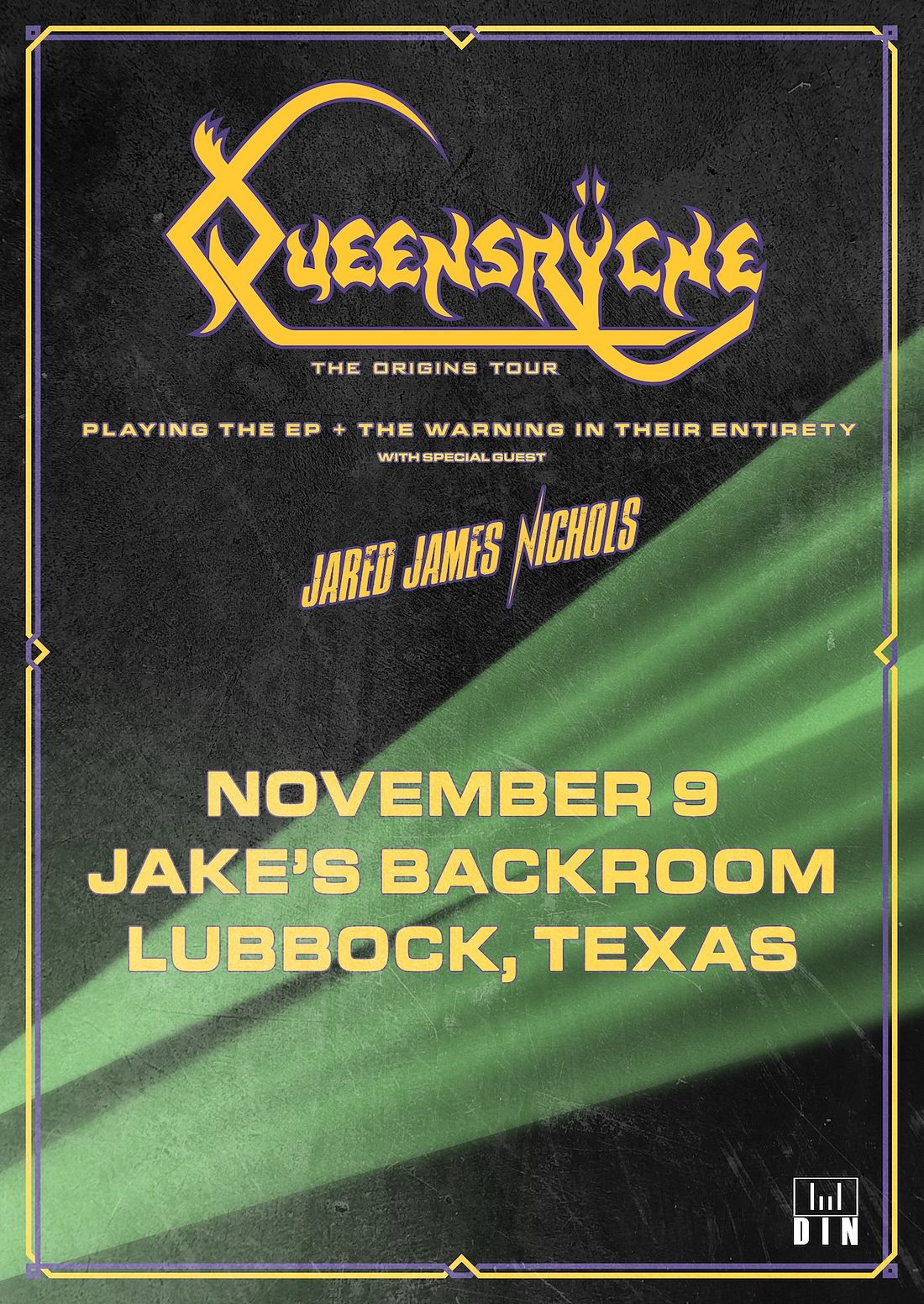 Queensrÿche: The Origins Tour (Lubbock) Tickets at Jake's Backroom in ...