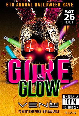 Bass Blackout- Gore N' Glow Halloween Rave Tickets at VENU in Buffalo ...