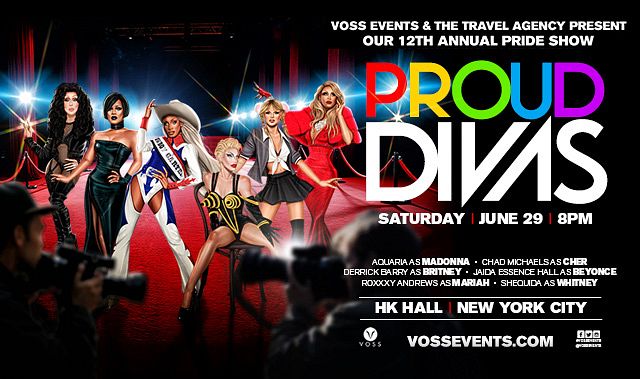 Proud Divas Tickets at HK Hall in New York by Voss Events | Tixr