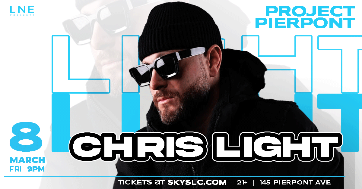 CHRIS LIGHT at PROJECT PIERPONT Tickets at PROJECT PIERPONT in Salt ...