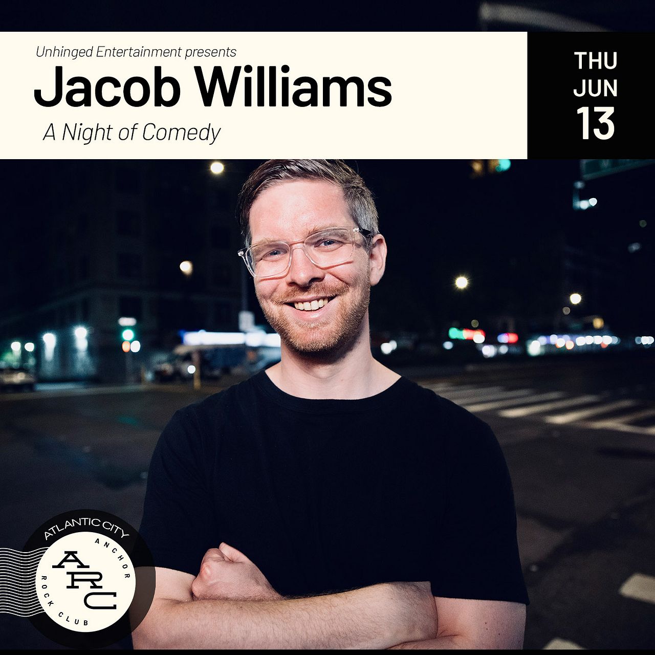 Jacob Williams Tickets at Anchor Rock Club in Atlantic City by Anchor Rock Club | Tixr