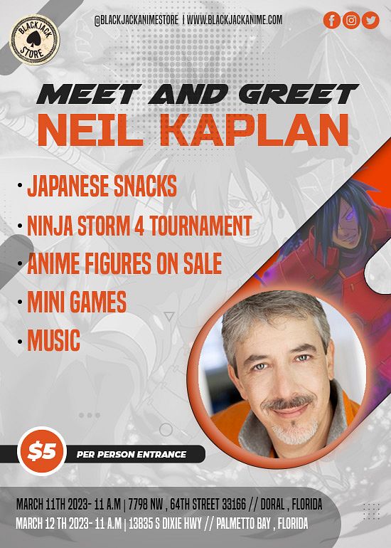 Neil Kaplan Meet & Greet Doral Store Mar 11th Tickets at Blackjack ...
