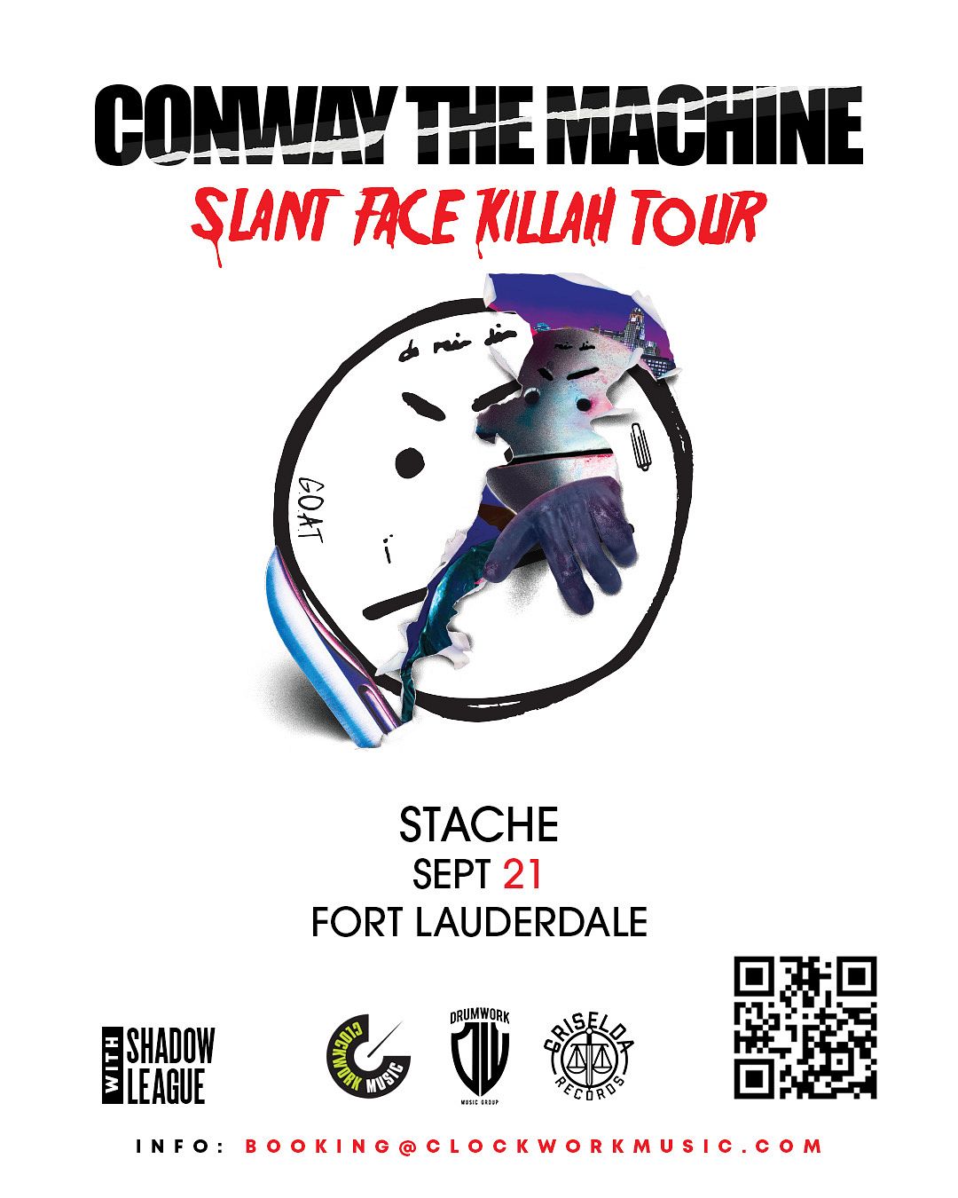 CONWAY THE MACHINE "SFK TOUR" FORT LAUDERDALE 9/21 Tickets at Stache in ...