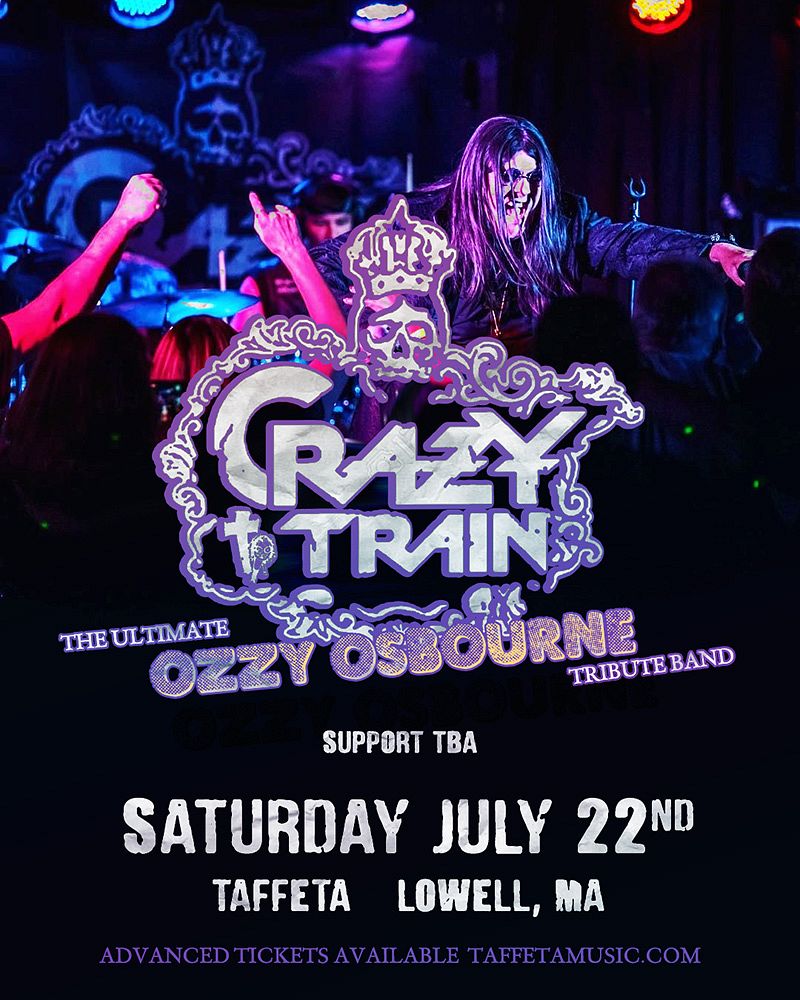 Crazy Train - The Ozzy Experience Tickets at Taffeta Music Hall in ...