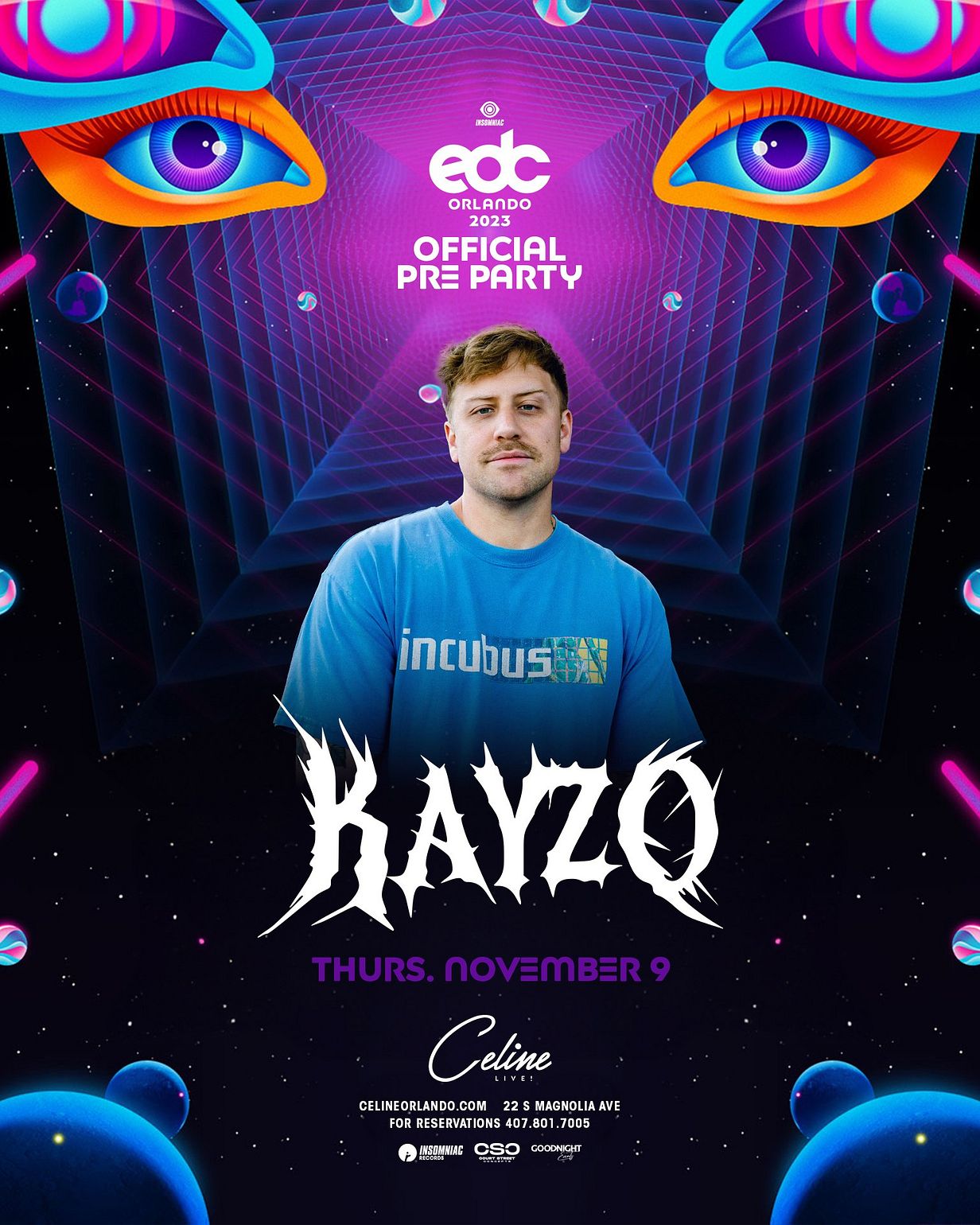 OFFICIAL EDC PRE-PARTY w/ KAYZO Tickets at CELINE ORLANDO in Orlando by ...