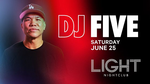 DJ FIVE Tickets at LIGHT Nightclub in Las Vegas by LIGHT Nightclub ...