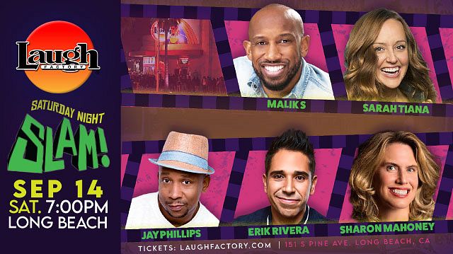 Saturday Night Slam Tickets at Laugh Factory Long Beach in Long Beach ...