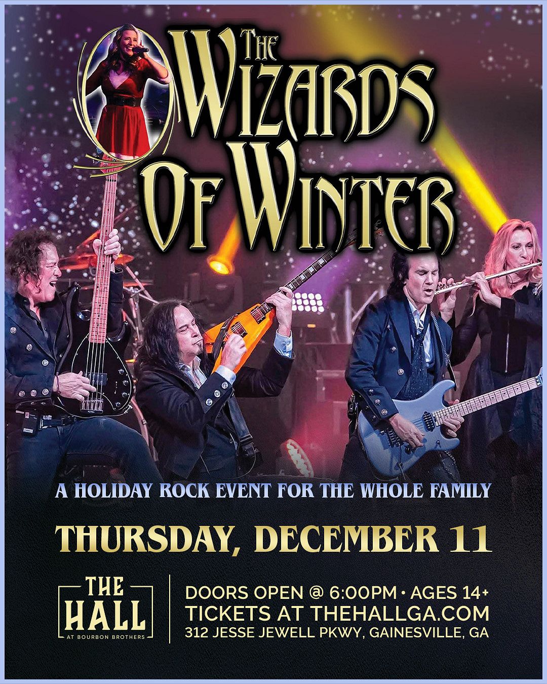 The Wizards of Winter | A Holiday Rock Spectacular Tickets at Boot Barn ...