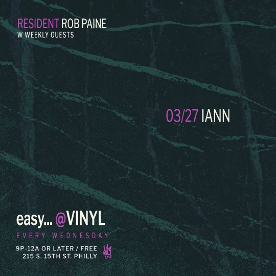 Rob Paine Tickets at VINYL in Philadelphia by Vinyl | Tixr