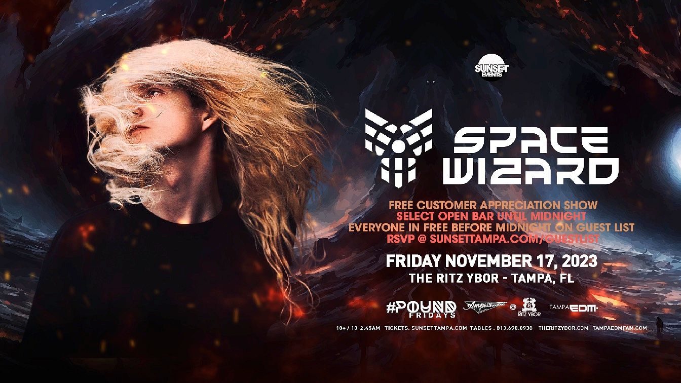 SPACE WIZARD Tickets at The Ritz Ybor in Tampa by Sunset Events | Tixr